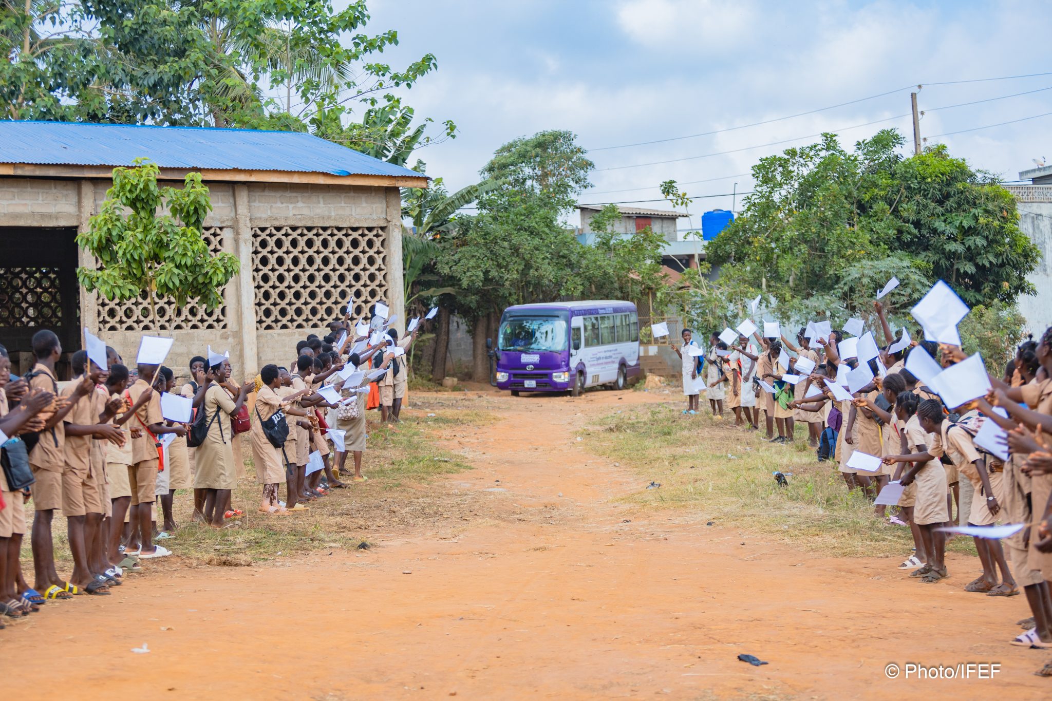 3e Caravane RELIEFH : Sensibilisation à l'éducation des filles au Togo et au Bénin - IFEF